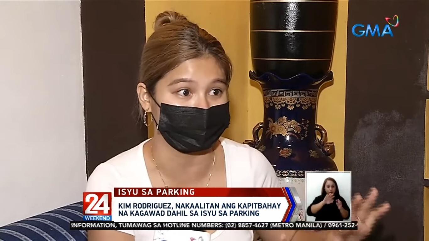 Kim Rodriguez, kagawad neighbor argue over parking | GMA News Online