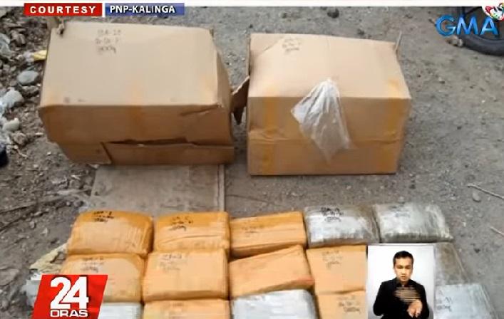 2 kahon na iniwan sa gilid ng kalsada, marijuana pala ang laman na P2 ...