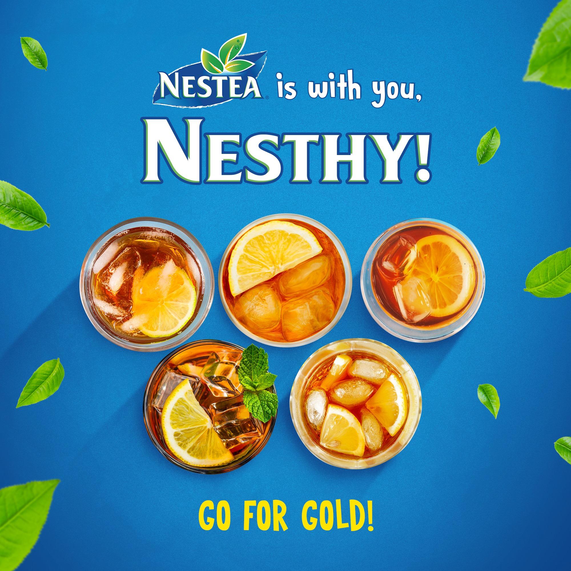 Iced tea brand takes the plunge with Nesthy Petecio | GMA News Online