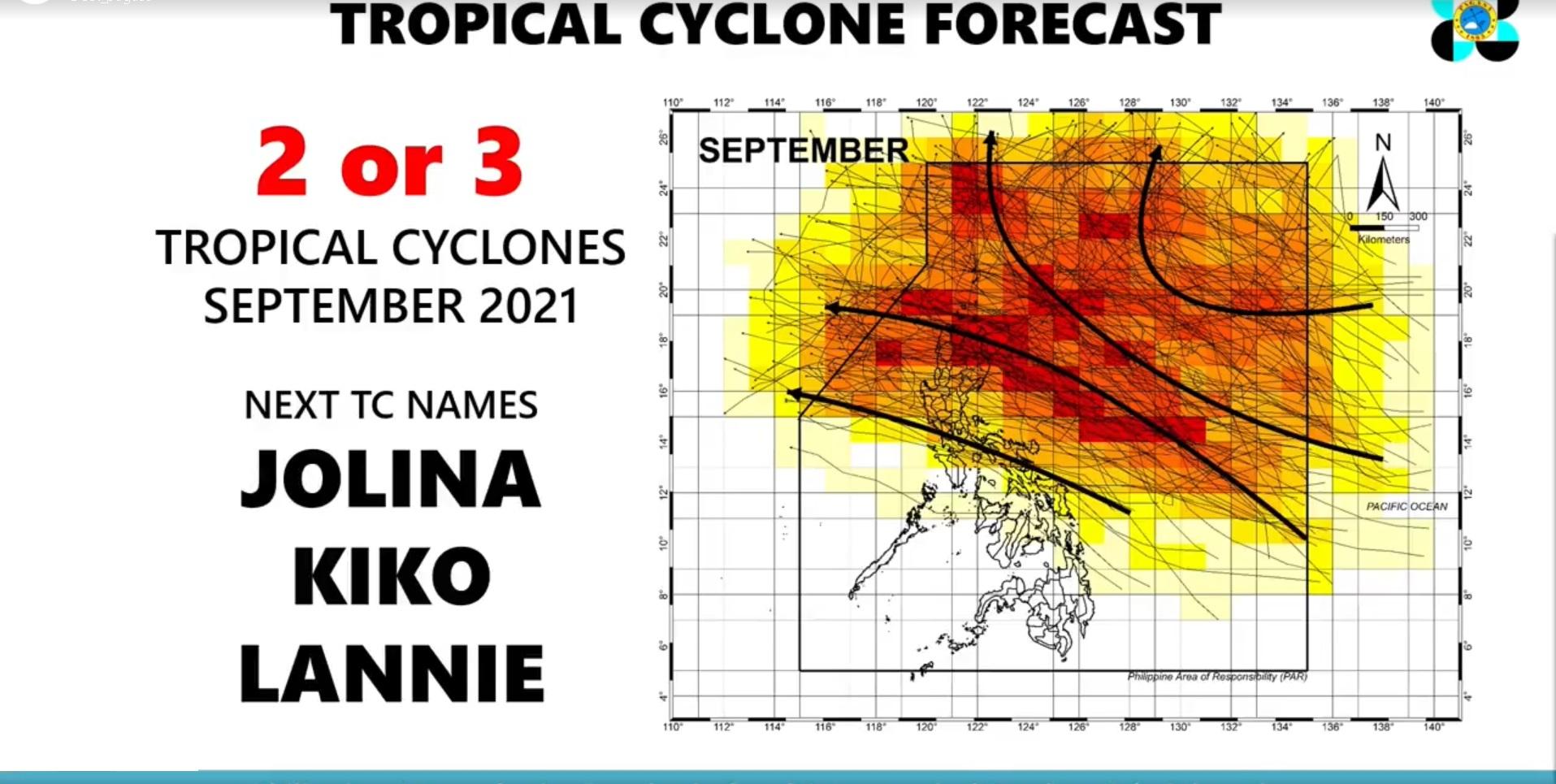 2 to 3 tropical cyclones to enter the PAR in September –PAGASA | GMA ...