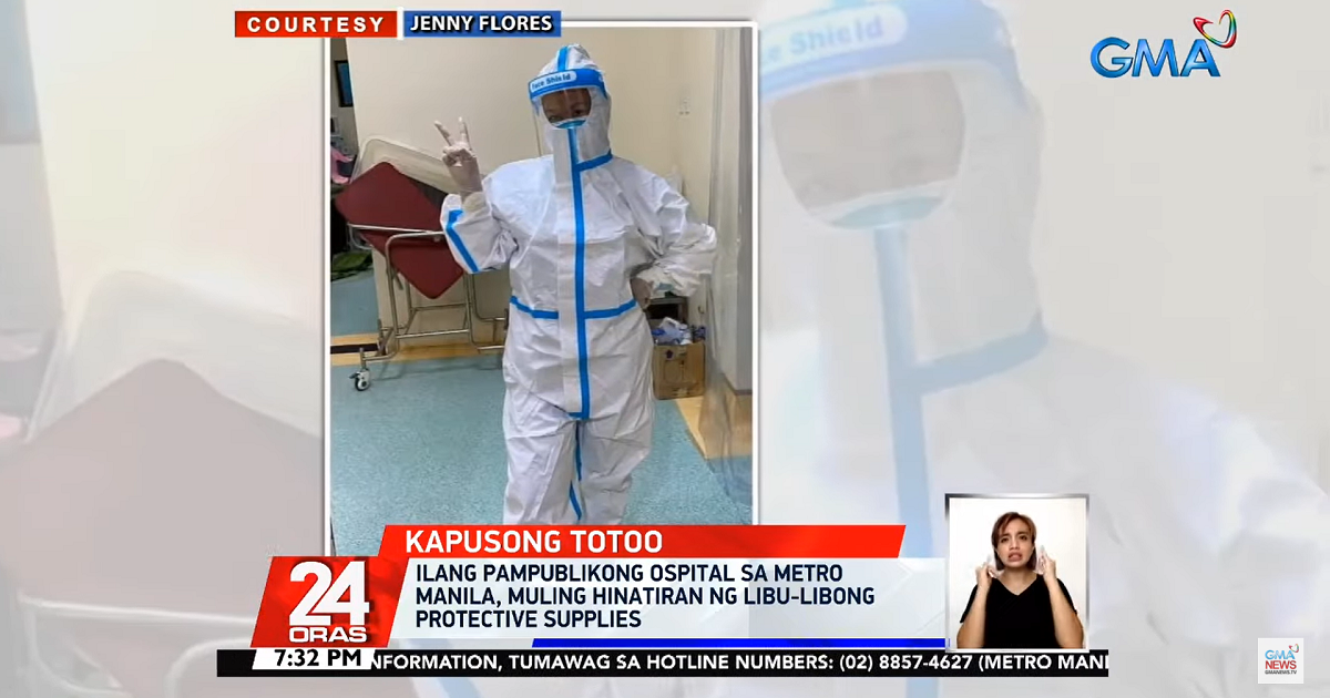 Public hospitals in Metro Manila receive thousands of protective ...