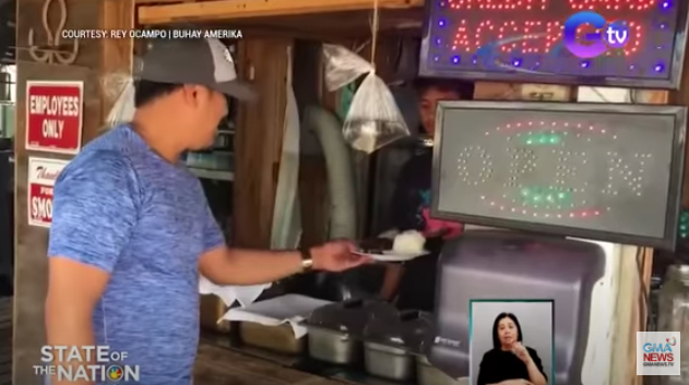 This Pinoy 'karenderya' has people in Texas lining up | GMA News Online