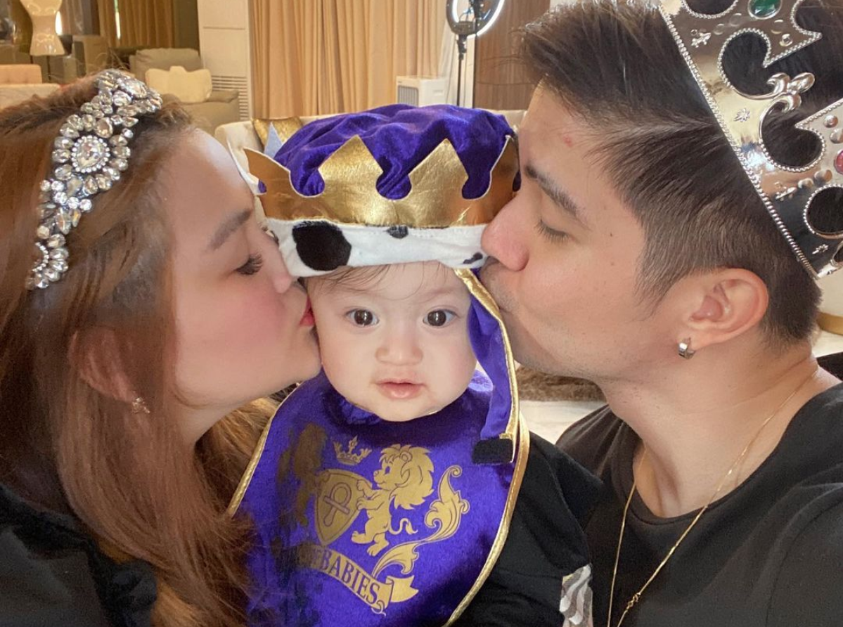 Dianne Medina, Rodjun Cruz dress baby Joaquin as king as he turns 11 ...