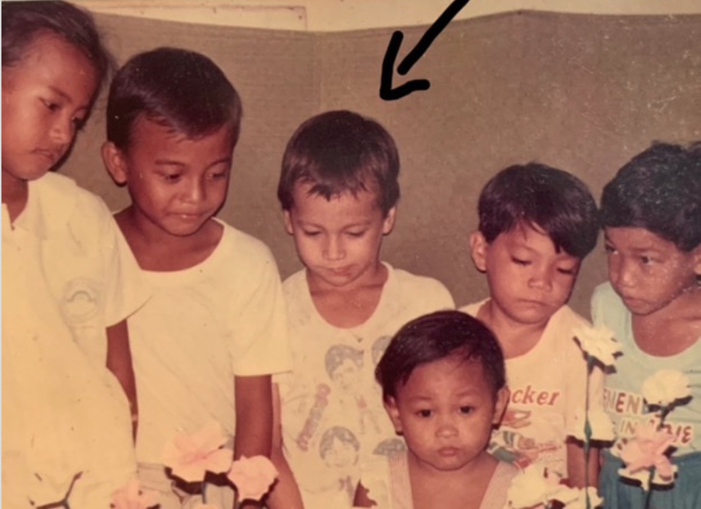 Danica Sotto finds photo of Marc Pingris as a boy in what looks like a ...