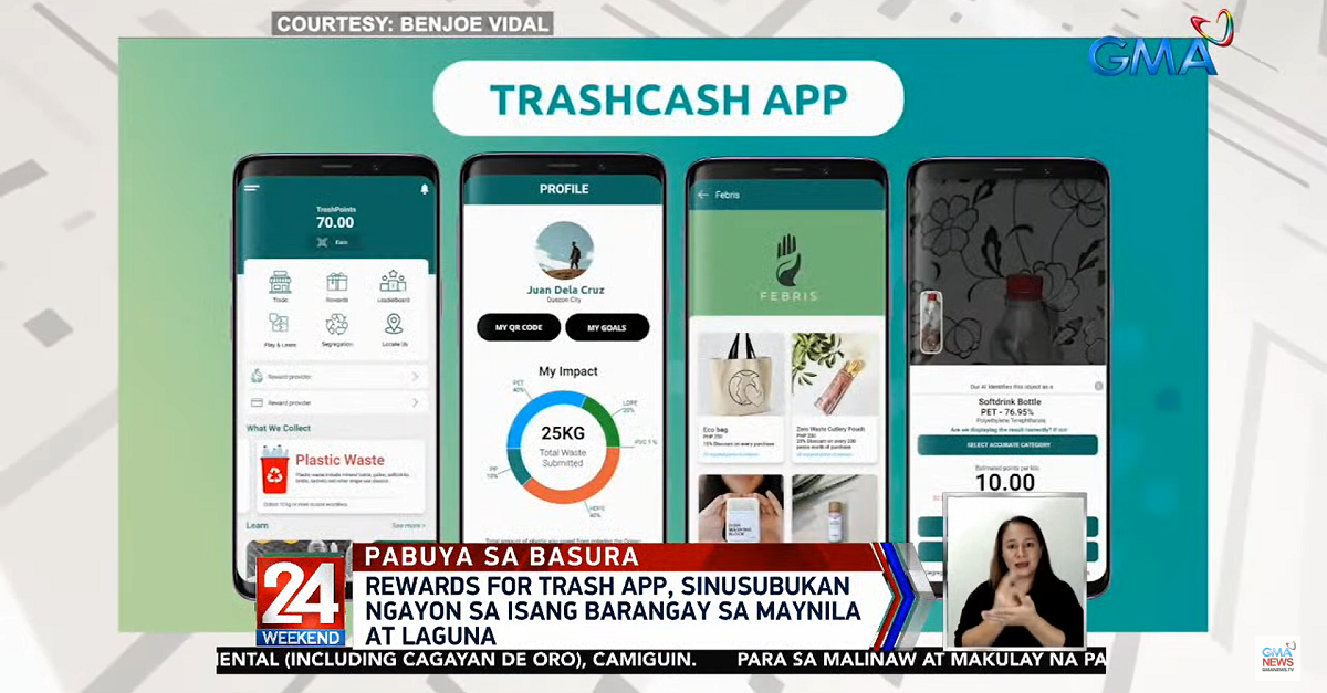Pinoy-made mobile app helps users exchange plastic trash into rewards ...