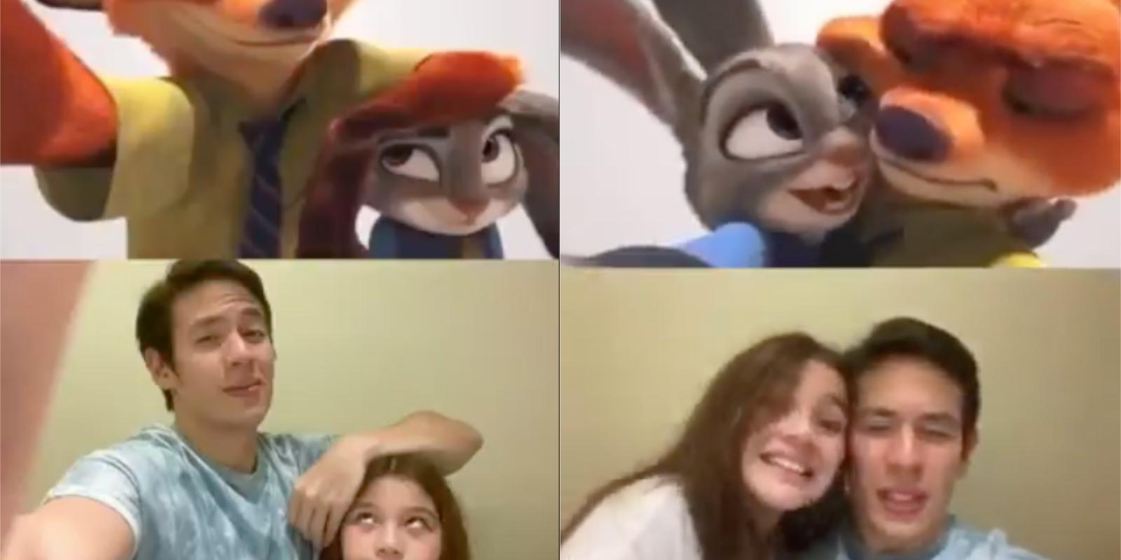 Jake Ejercito, daughter Ellie recreate Nick and Judy's selfies from ...