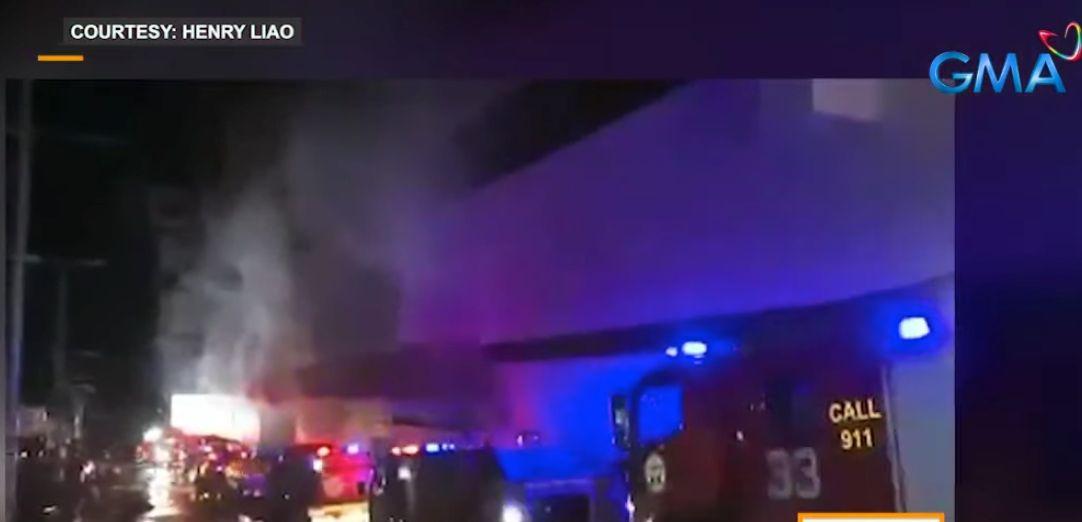 Fire hits basement of Ever Commonwealth mall in QC | GMA News Online