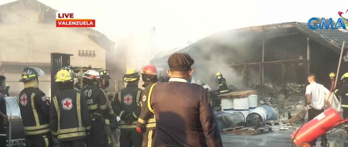 One dead in factory fire in Valenzuela City | GMA News Online