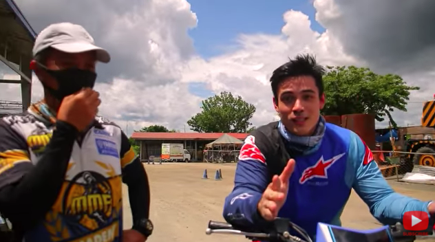 Xian Lim goes off-road dirt-biking with motocross champion Coach Sam ...
