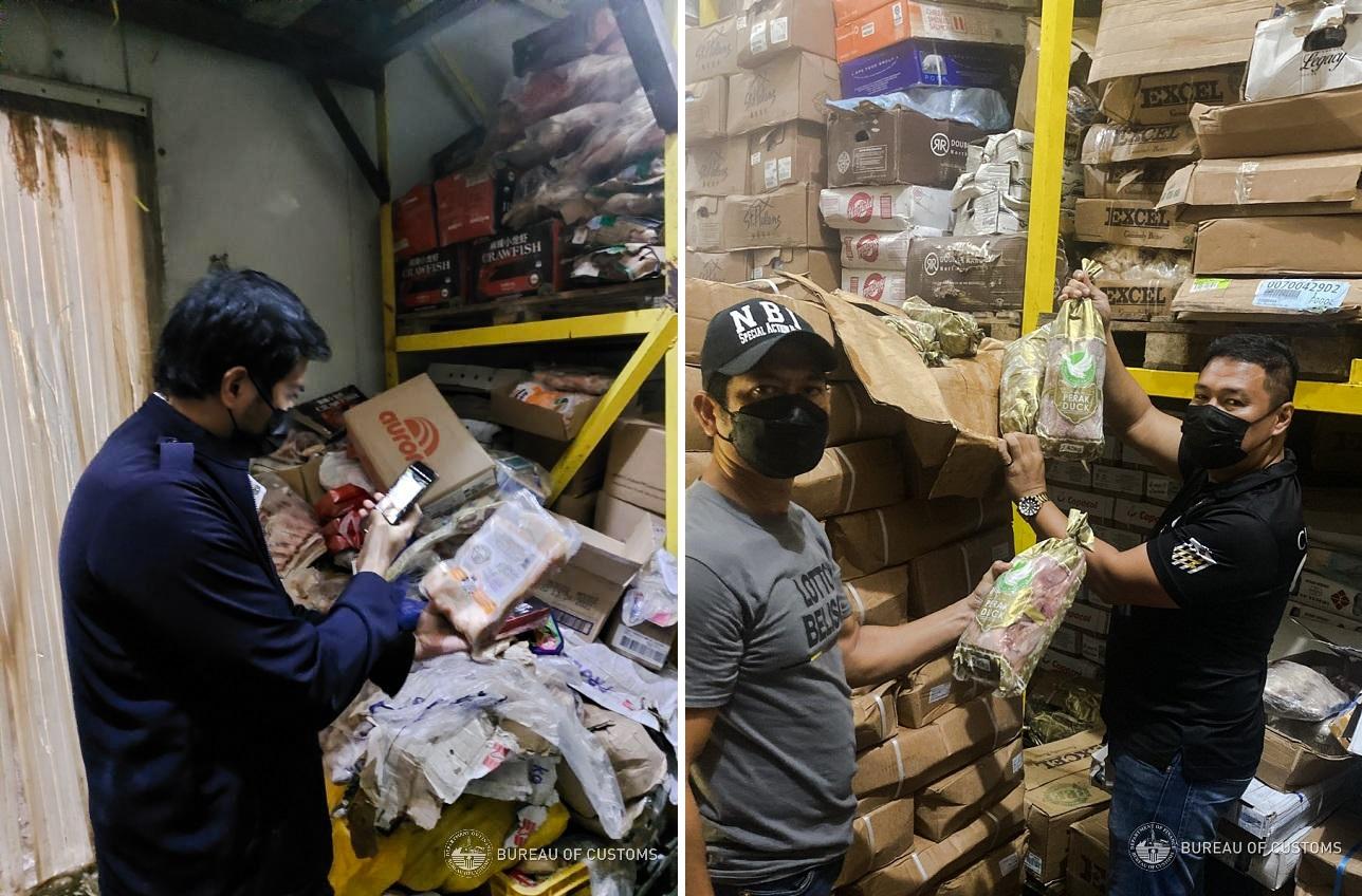 Customs apprehends P17 million worth of smuggled frozen food | GMA News ...