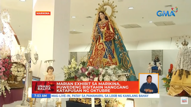 Marian exhibit sa Marikina, puwedeng bisitahin hanggang Oktubre 31 ...
