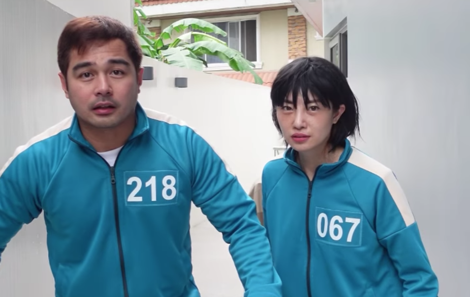 Benjamin Alves, Chelsea Robato pretend to be ‘Squid Game’ players with ...