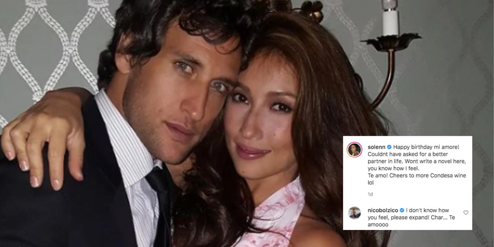 Solenn wrote a sweet birthday post for Nico and his reply was hilarious ...