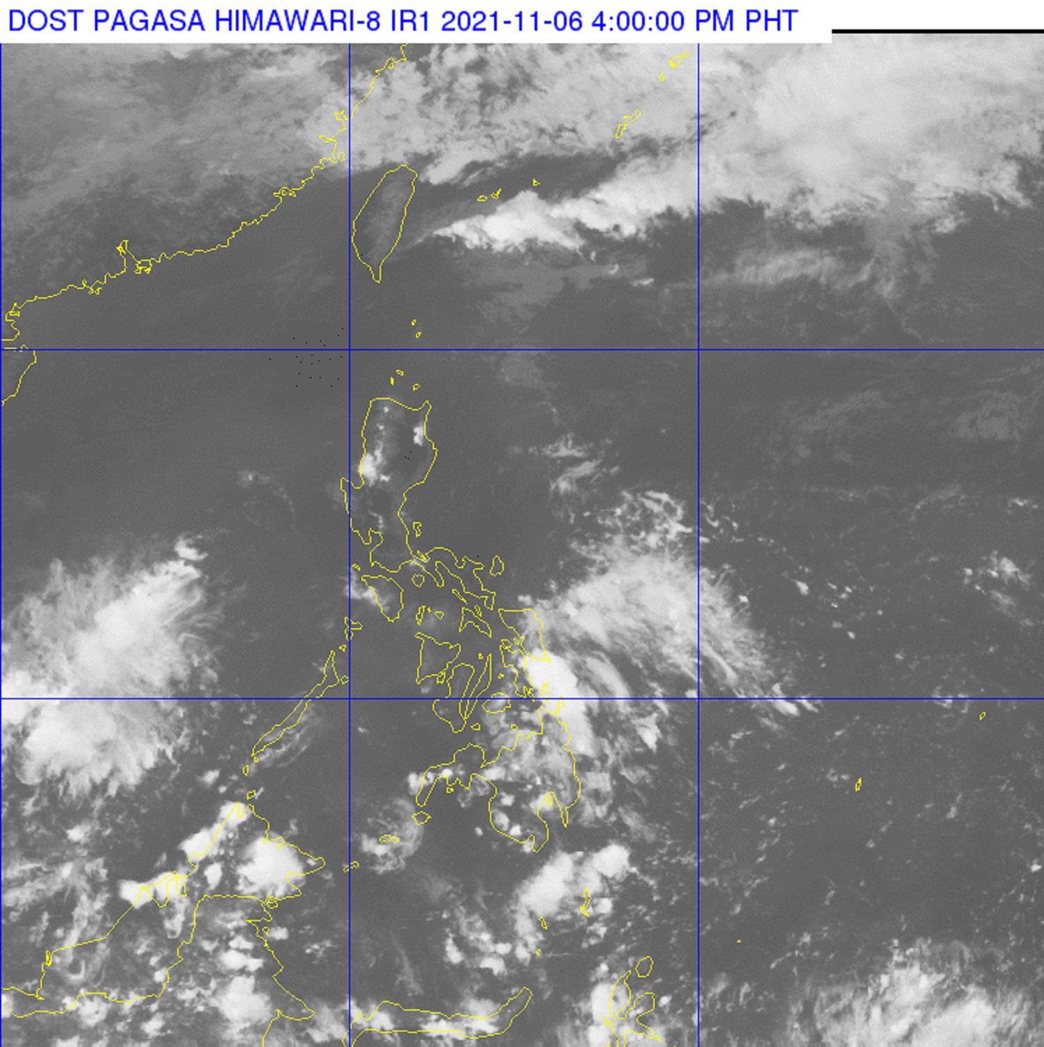 Cloudy skies, isolated rain over east Visayas due to LPA –PAGASA | GMA News Online