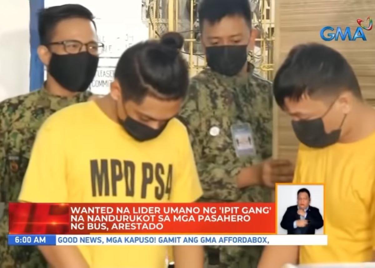 Wanted na lider umano ng 'Ipit Gang,' arestado sa Maynila | Balitambayan Wanted na lider umano ng 'Ipit Gang,' arestado sa Maynila | Balitambayan