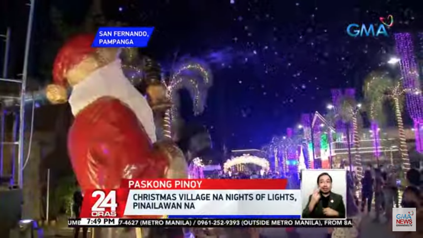 Nights of Lights Christmas village in Pampanga opens to visitors | GMA News Online