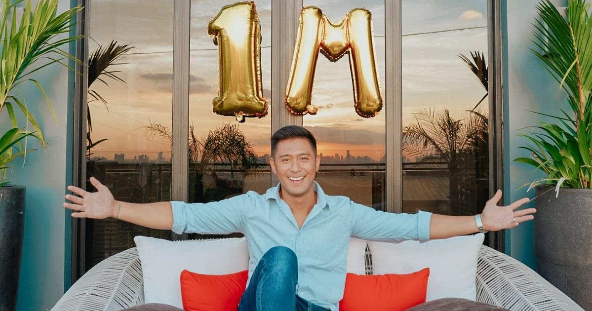 Rocco Nacino celebrates 1 million followers on Facebook | GMA News Online