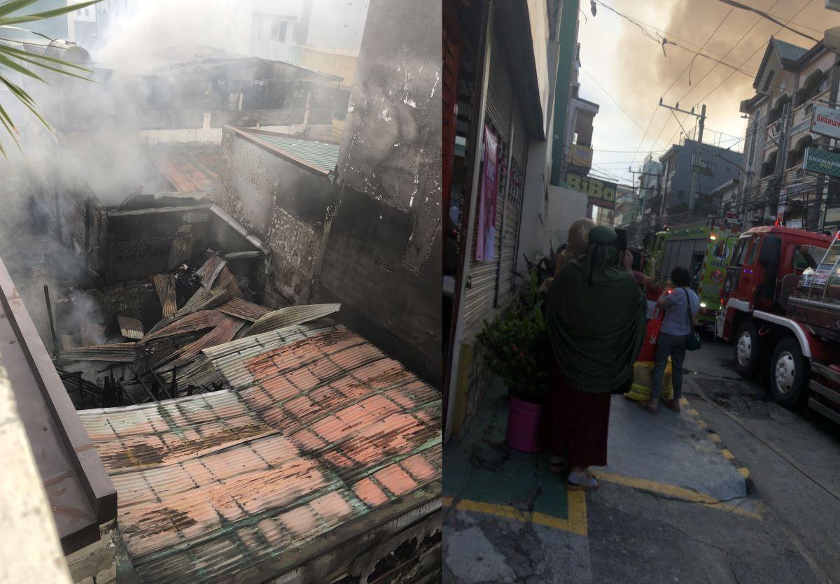 Fire destroys houses along street in Baclaran | Photos | GMA News Online