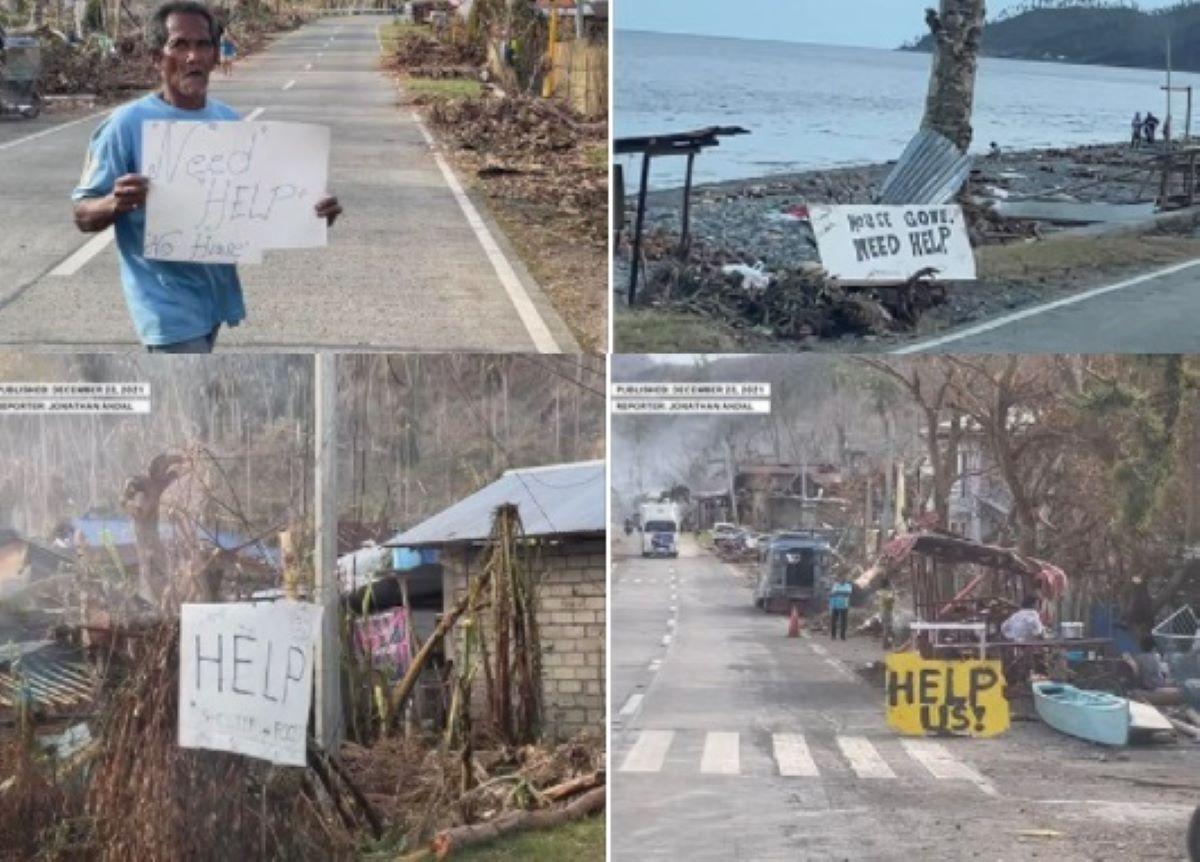 Typhoon Odette victims in Southern Leyte appeal for help | GMA News Online