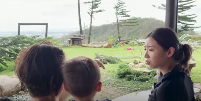 Kryz Uy and Slater Young’s glass ’Skypod’ survives Odette; the couple ...