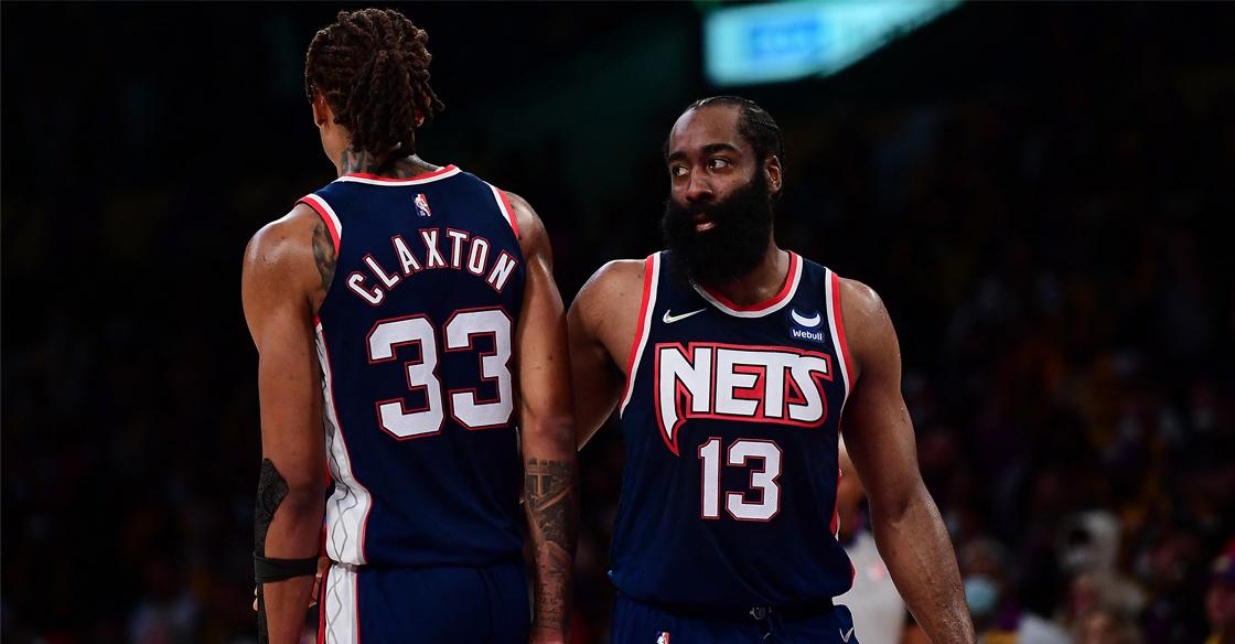 Without KD, Nets fend off Lakers behind Harden’s triple-double | GMA News Online