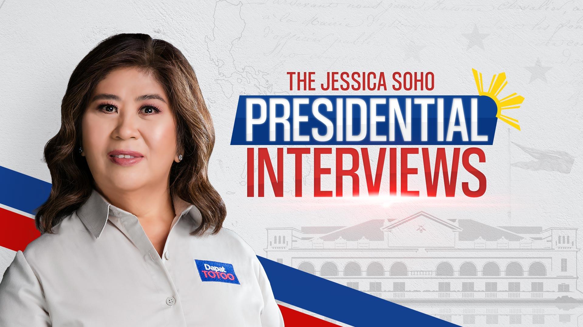 The Jessica Soho Presidential Interviews statement of fact | GMA News ...