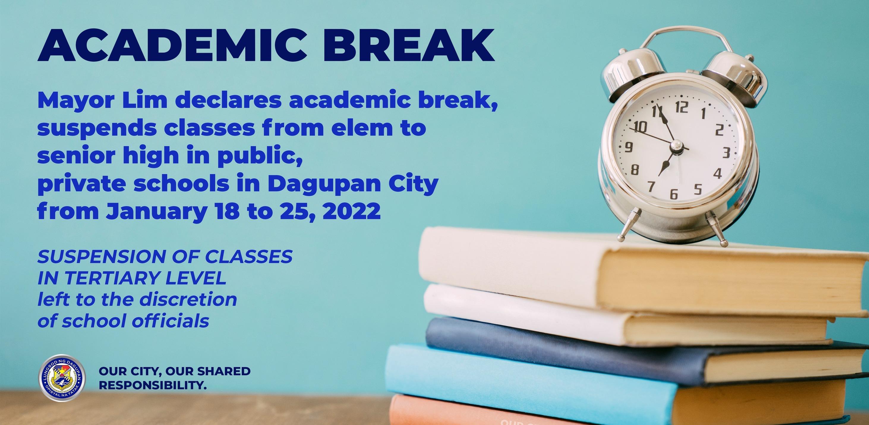 Dagupan City imposes academic break after 1,000 students, school staff ...