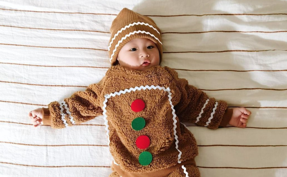 Liz Uy dresses baby Mati in adorable gingerbread costume as he turns 10 ...