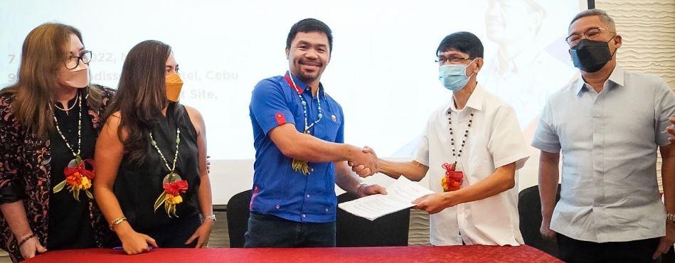 Pacquiao named envoy for homeless, leads housing project turnover in ...