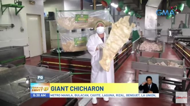 How long does it take to make this giant chicharon? | GMA News Online