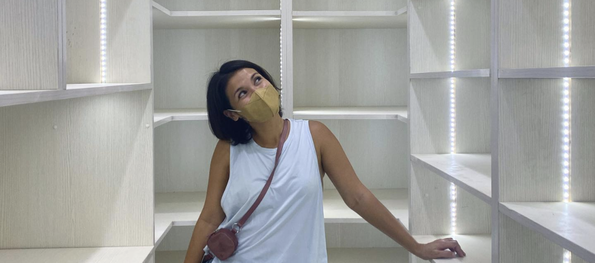 Camille Prats gives a sneak peek of one of the rooms inside their ...