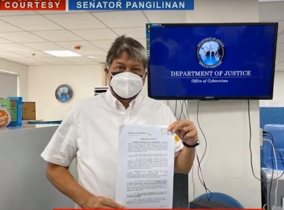 Pangilinan files cyber libel case vs. YouTube channel Maharlika | GMA News Online