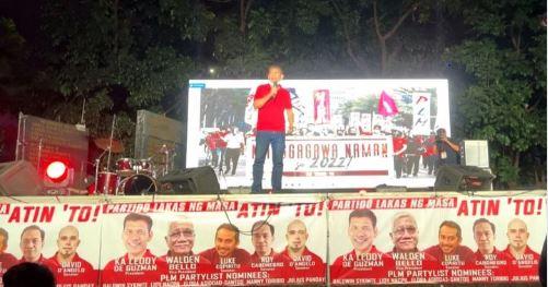 Ka Leody holds proclamation rally in QC amid permit snag | GMA News Online