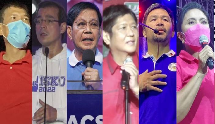 Presidentiables vow better Philippines as Eleksyon 2022 campaign period ...