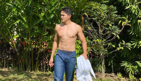 Ruru Madrid flashes abs in ‘Lolong’ behind-the-scenes pics | GMA News ...