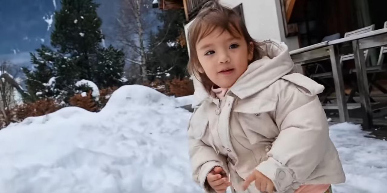 Solenn Heussaff shares daughter Thylane's first snow experience in ...