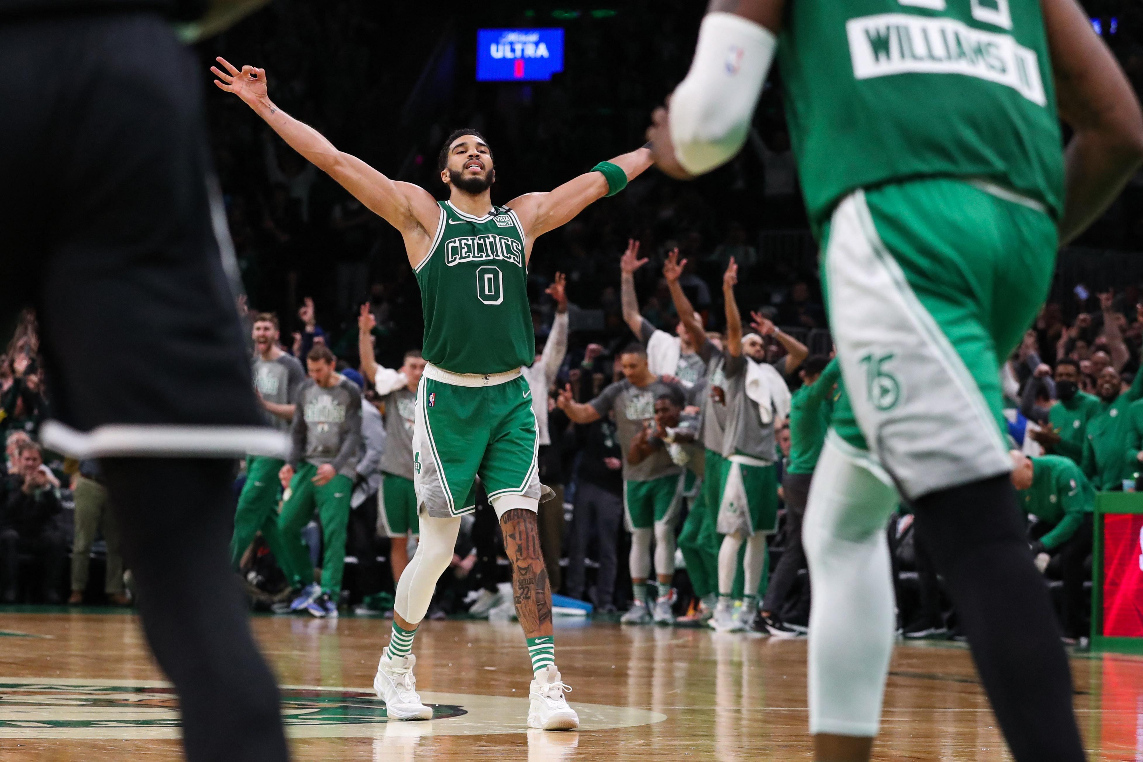 Jayson Tatum scores 54 as Celtics dispatch Nets | GMA News Online