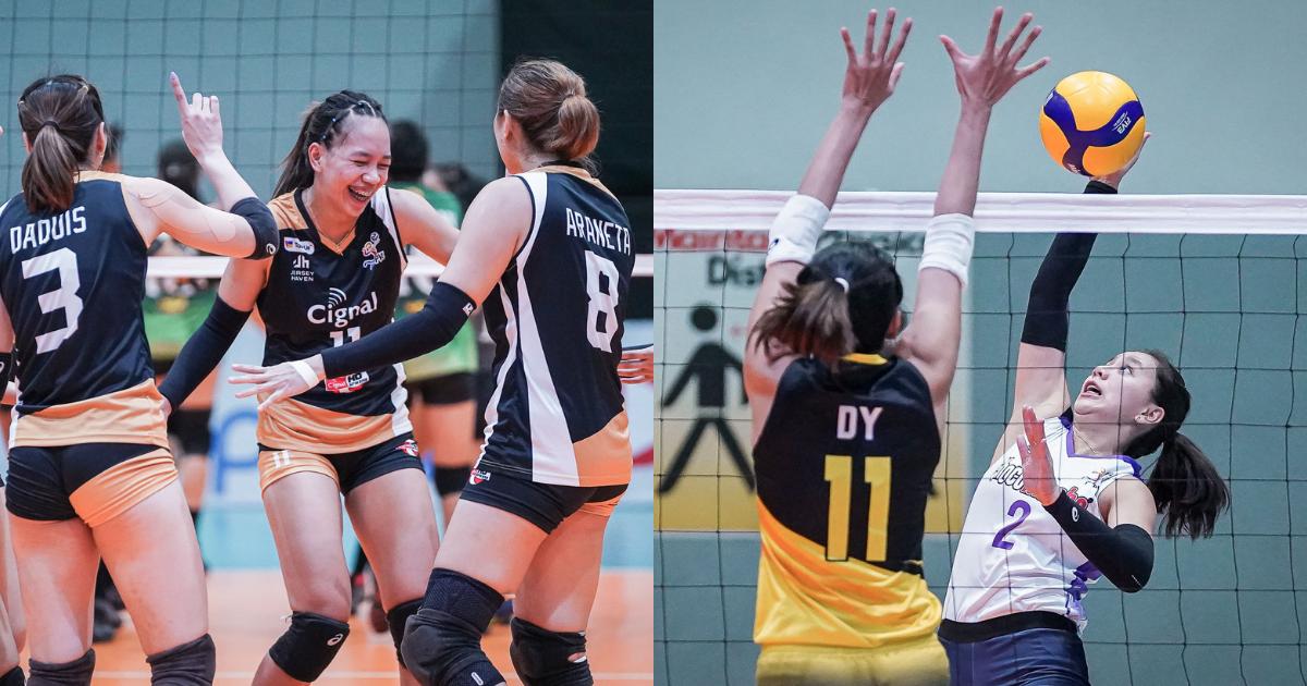 Cignal completes Pool A sweep; Des Cheng powers Choco Mucho past former ...