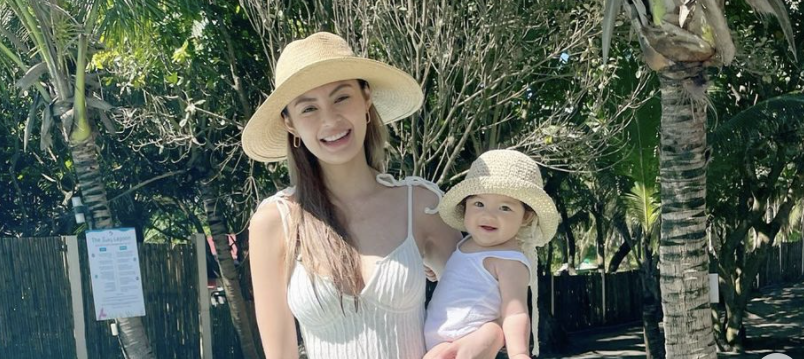 Sam Pinto, Baby Mia are the cutest mom and daughter duo clad in their ...
