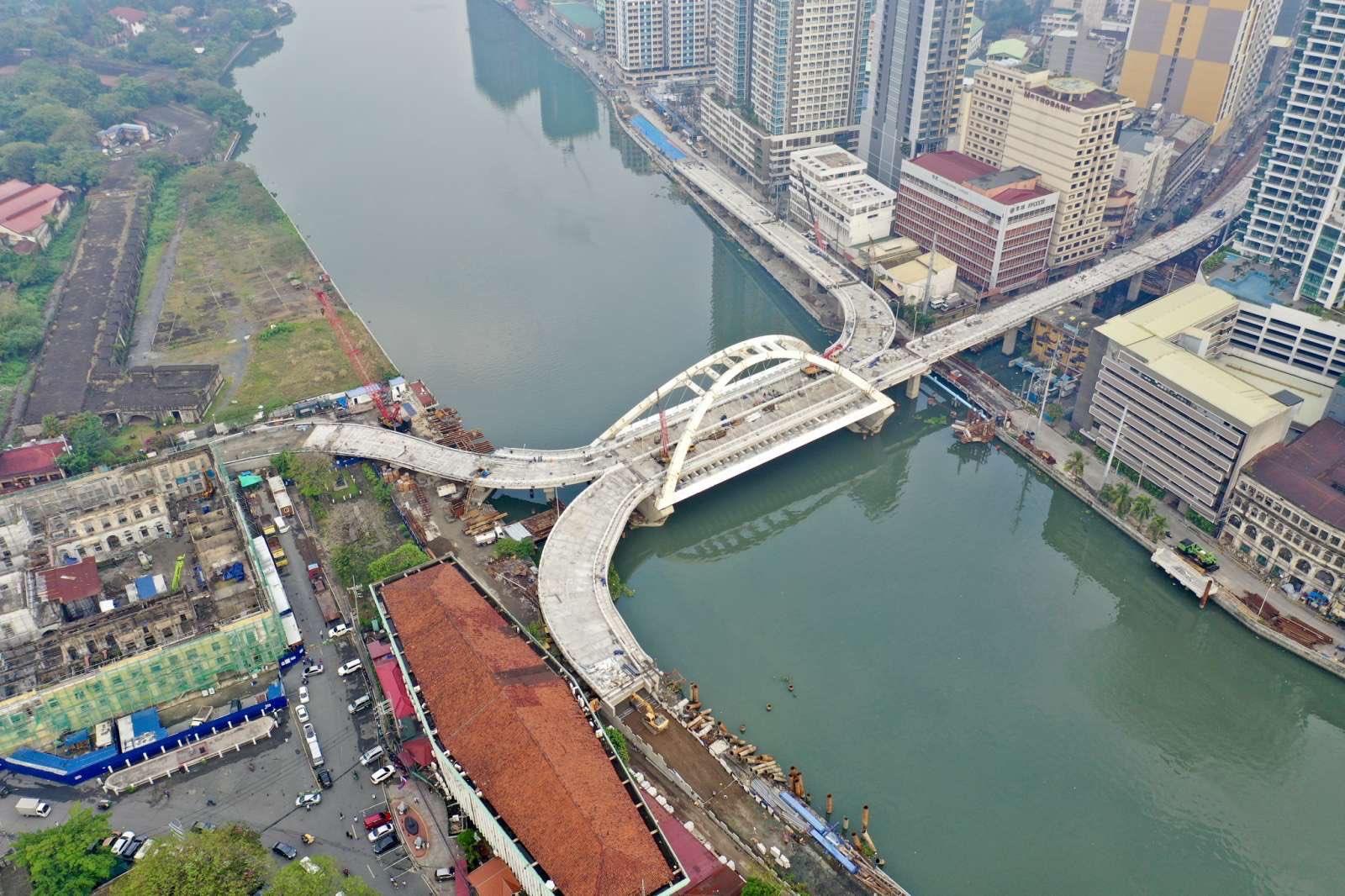 DPWH: China-funded Binondo-Intramuros Bridge to be opened in April ...