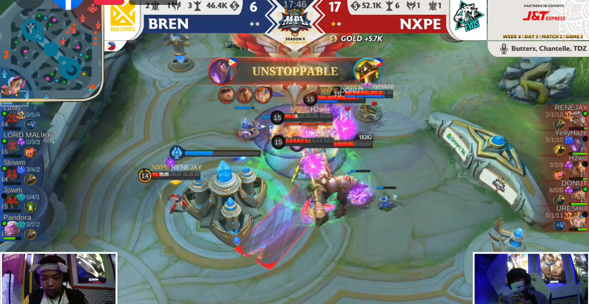 Nexplay stops skid with sweep of Bren | GMA News Online