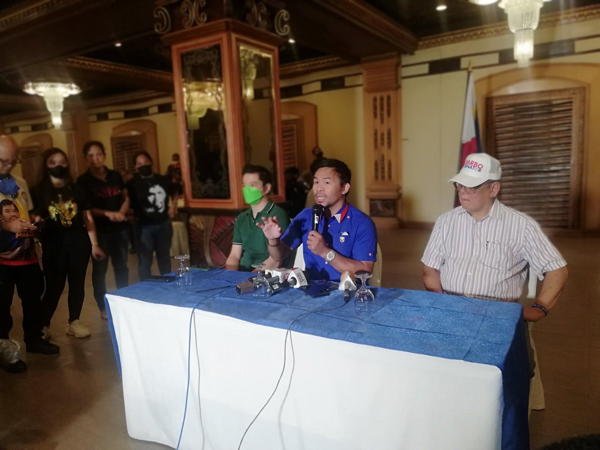 Pacquiao to join presidential townhall debate if Marcos Jr. attends ...