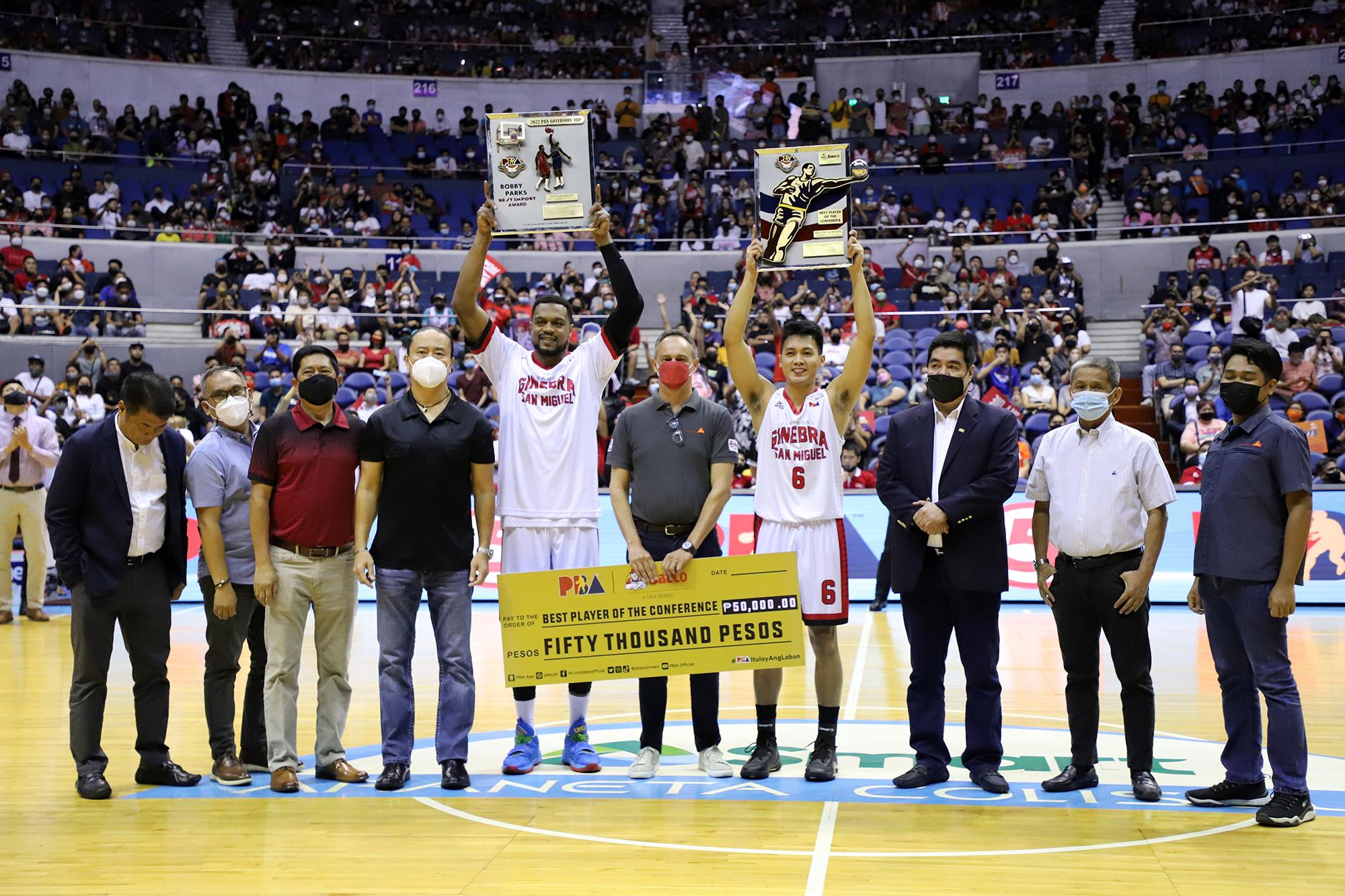 Ginebra's Scottie Thompson, Justin Brownlee named BPC, Best Import | GMA News Online