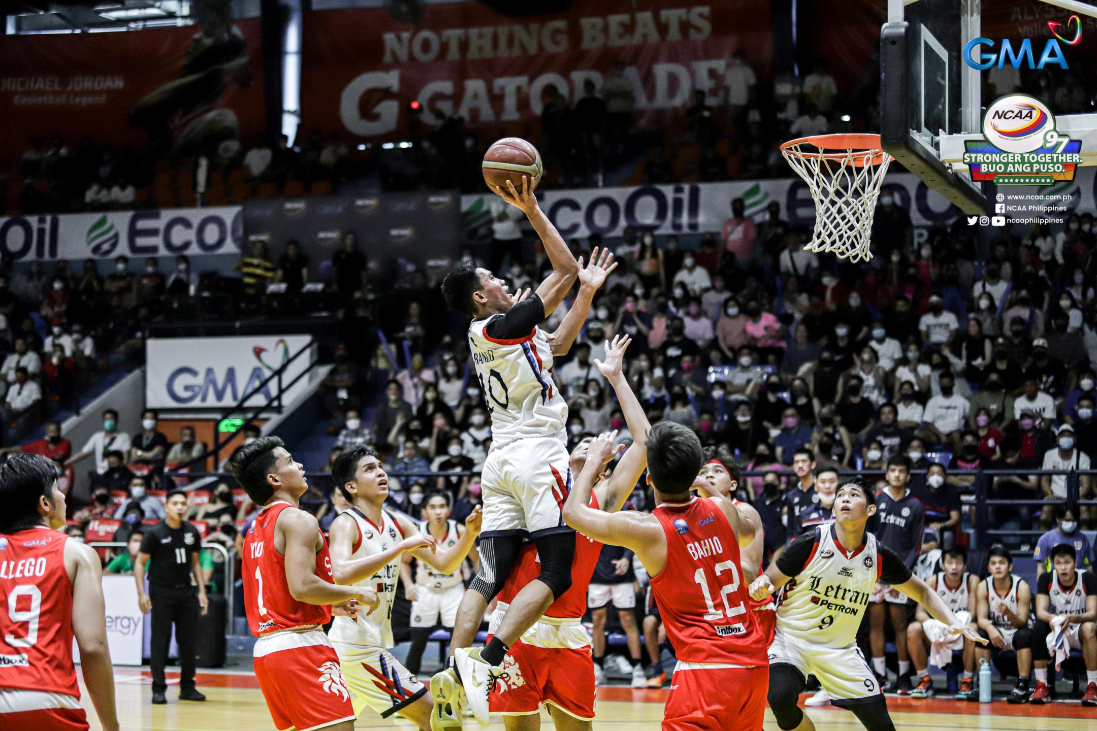 Letran coach Bonnie Tan glad to escape San Beda despite star player's ...