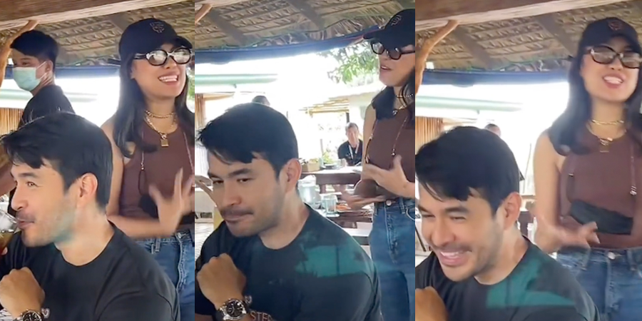 Rain Matienzo fangirls over Atom Araullo | GMA News Online