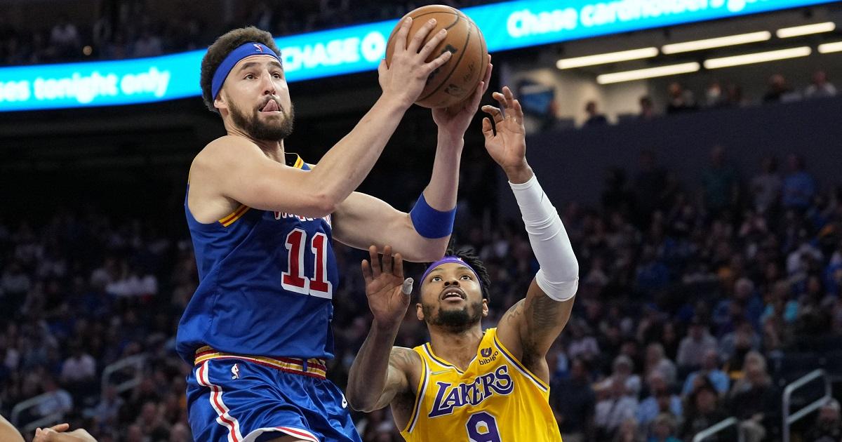 Klay Thompson, Warriors rally past depleted Lakers | GMA News Online