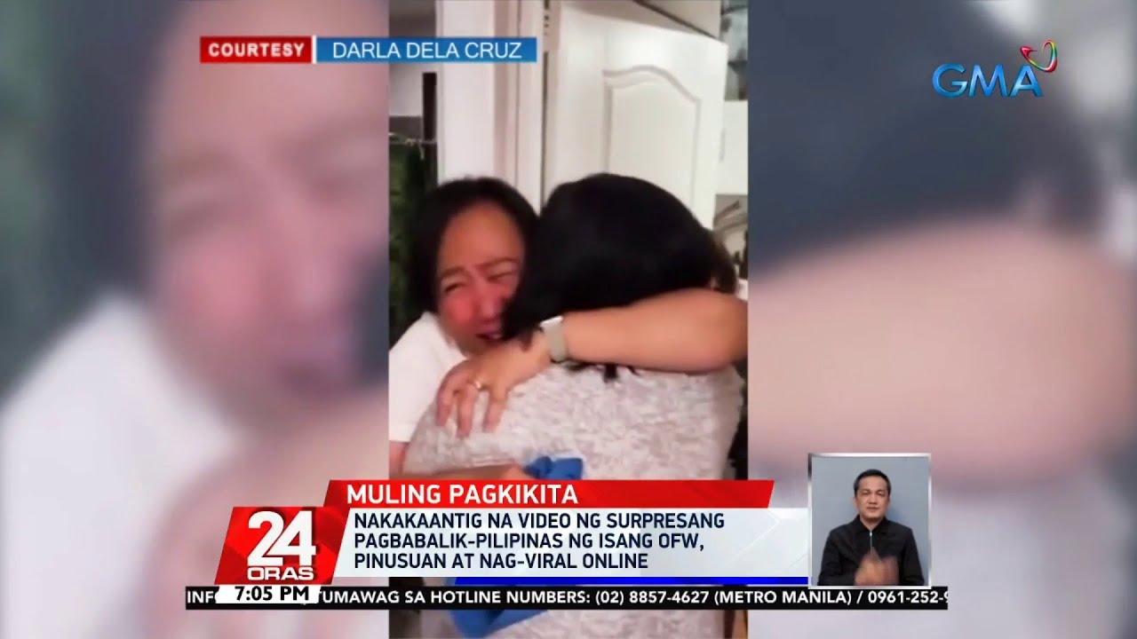 OFW’s surprise home visit video goes viral | GMA News Online