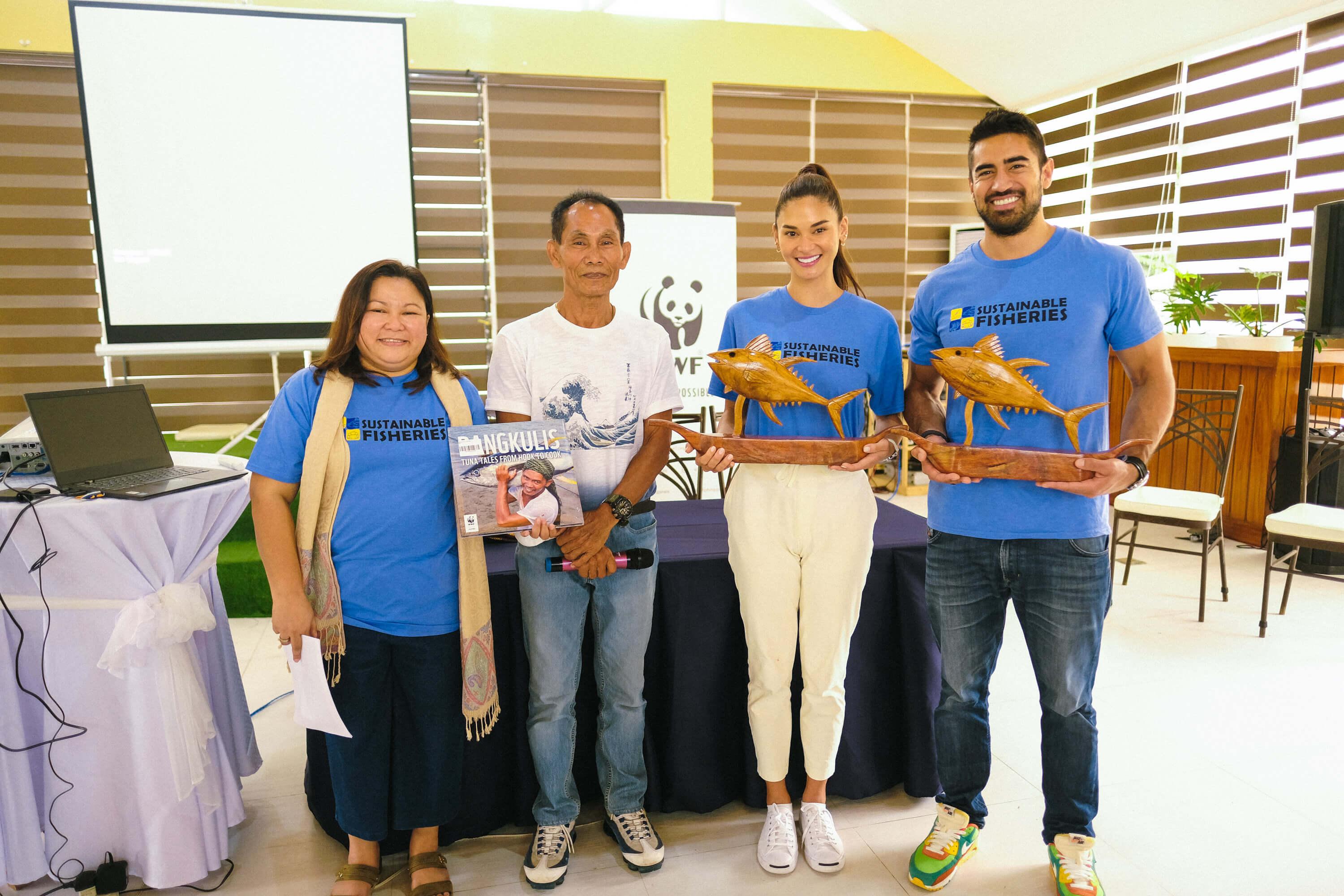 Pia Wurtzbach, Jeremy Jauncey champion WWF campaign to aid Bicol fishing communities | GMA News ...