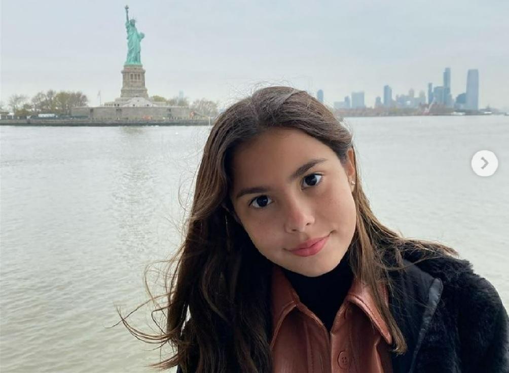 Kendra Kramer sees the Statue of Liberty for the first time! | GMA News ...