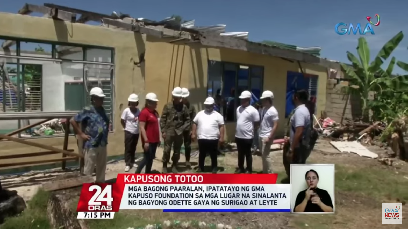 GMA Kapuso Foundation to help rebuild schools damaged by Odette in ...
